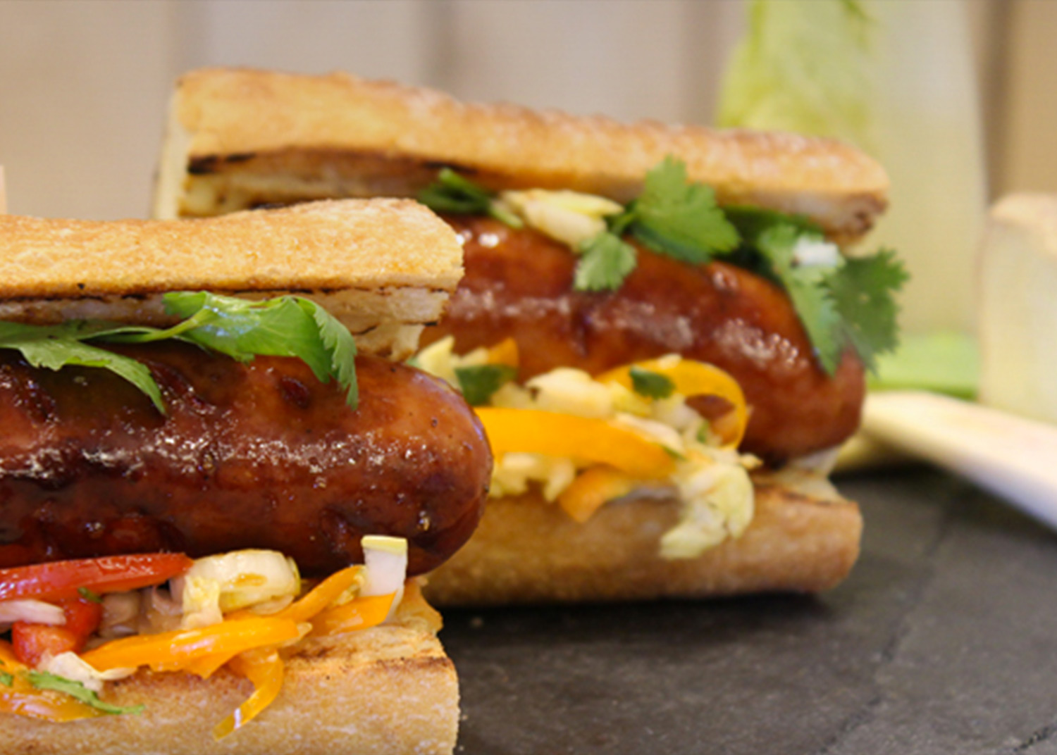 Hot-ducks à la mode asiatique - Canards du Lac Brome