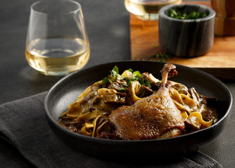 Cuisses de canard style Stroganoff - Canards du Lac Brome
