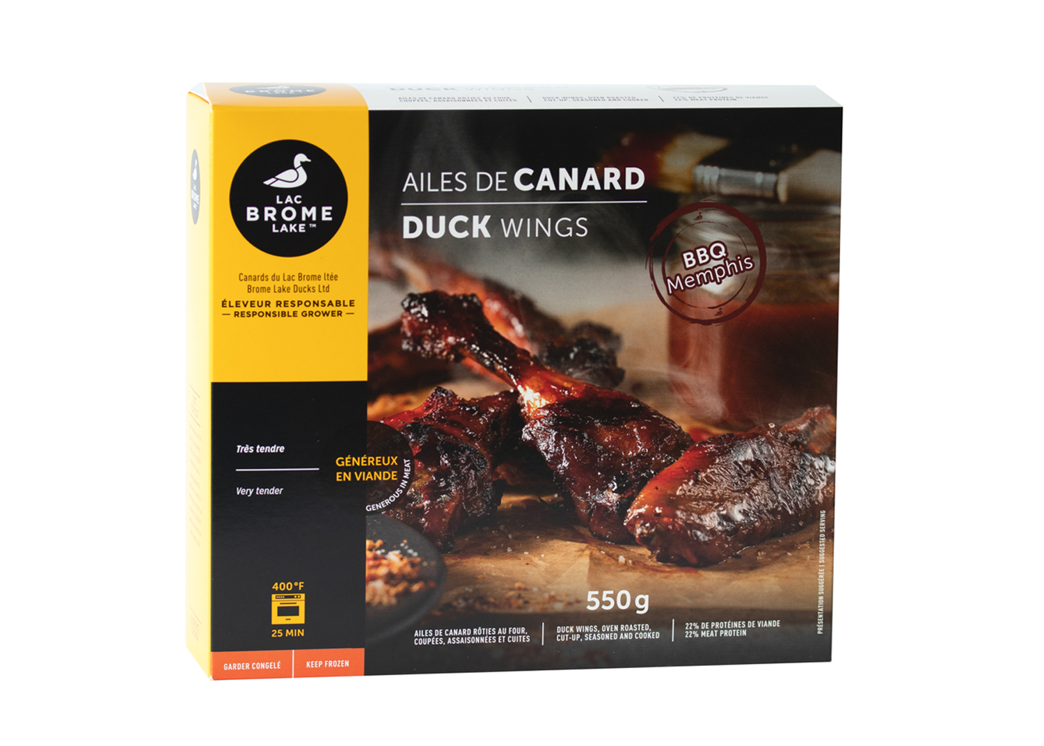 Canards du Lac Brome - recette et produit de canard