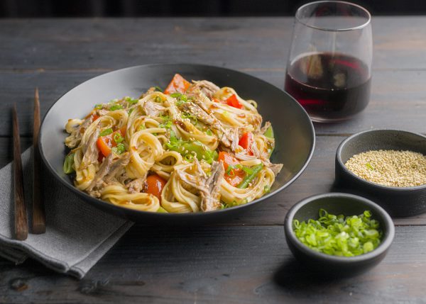 Peking Duck Noodles - Canards du Lac Brome