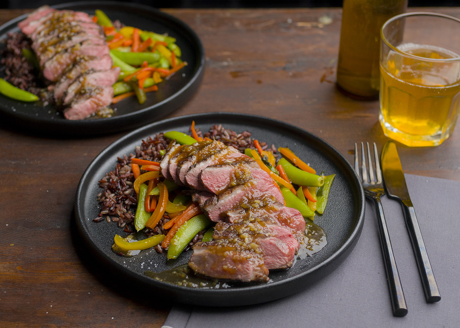 Garlic, Honey and Beer Caramelized Duck - Canards du Lac Brome