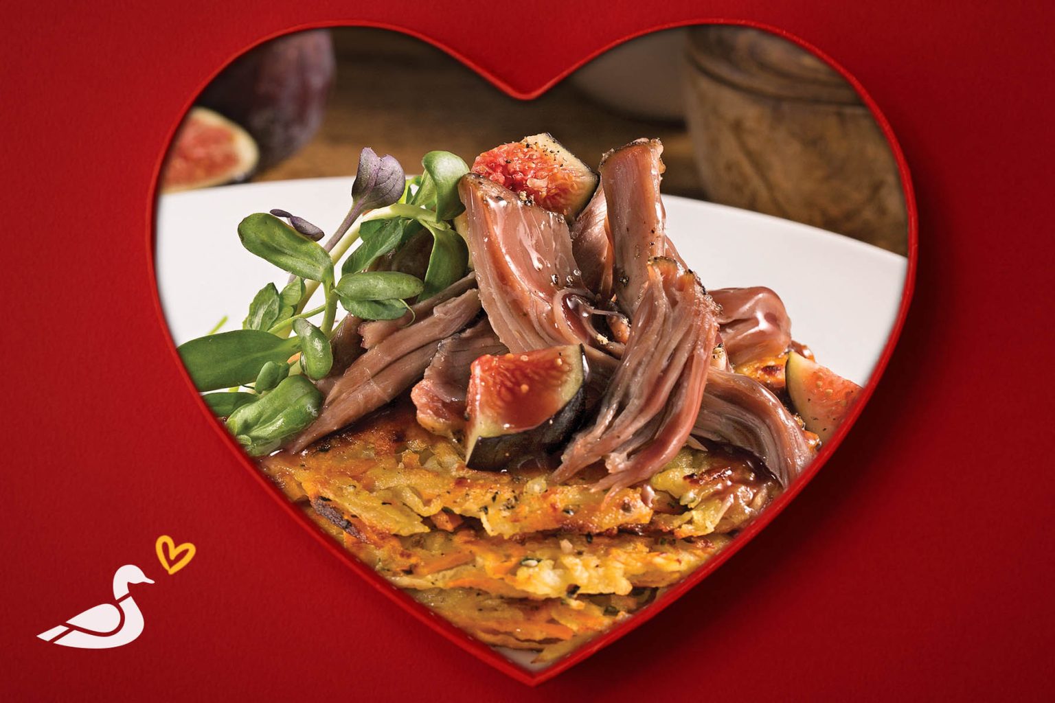 Saint-Valentin: idées repas pour tous les couples - Canards du Lac Brome